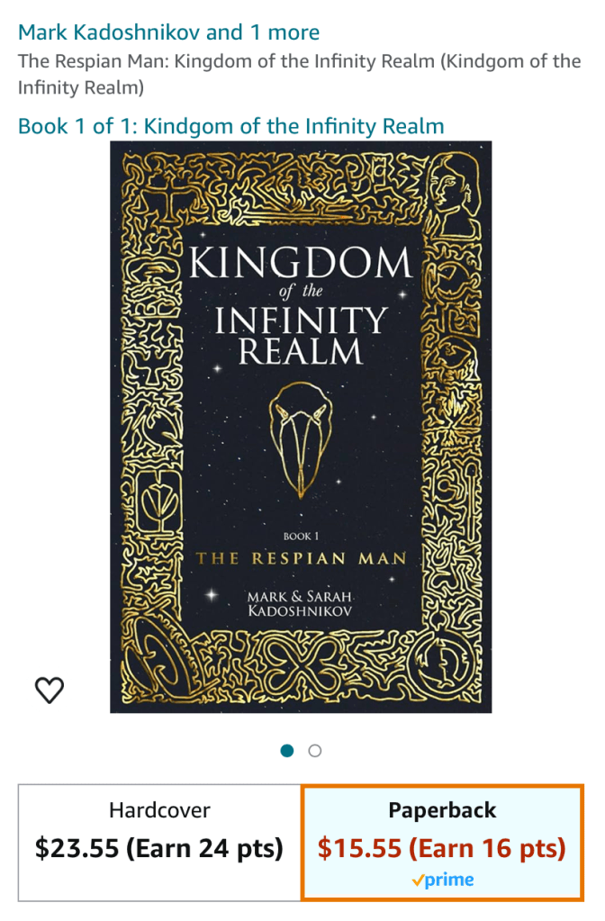 Buy Book – Kingdom of the Infinity Realm